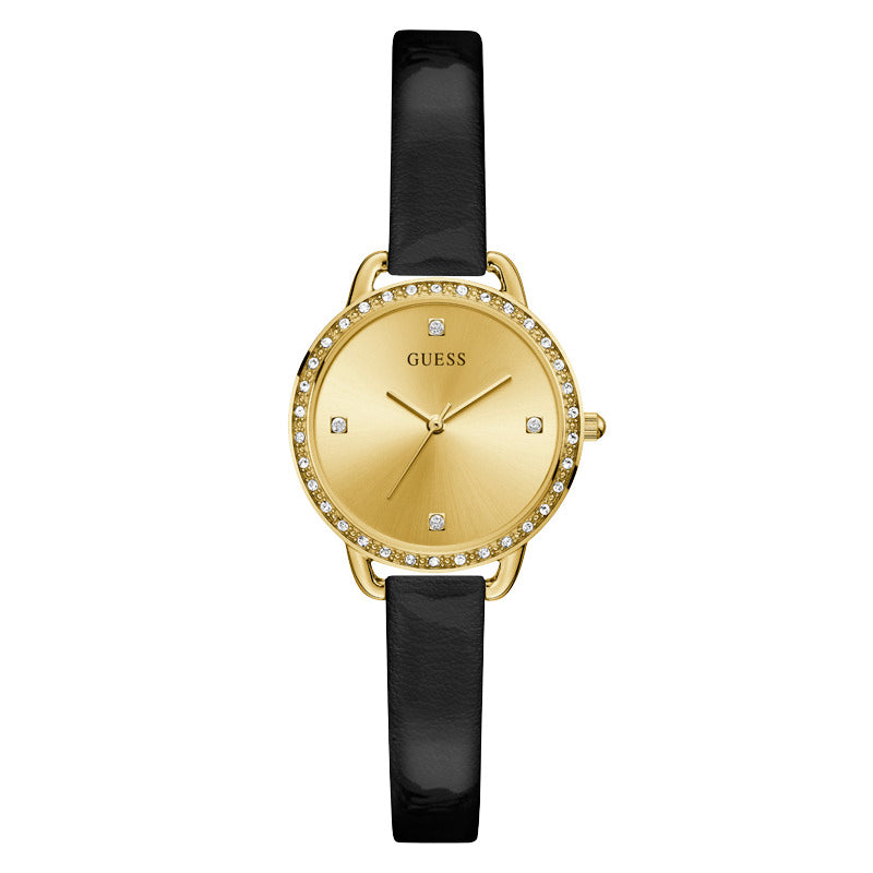 Women's watch, quartz movement, gold dial color - GWC-0109