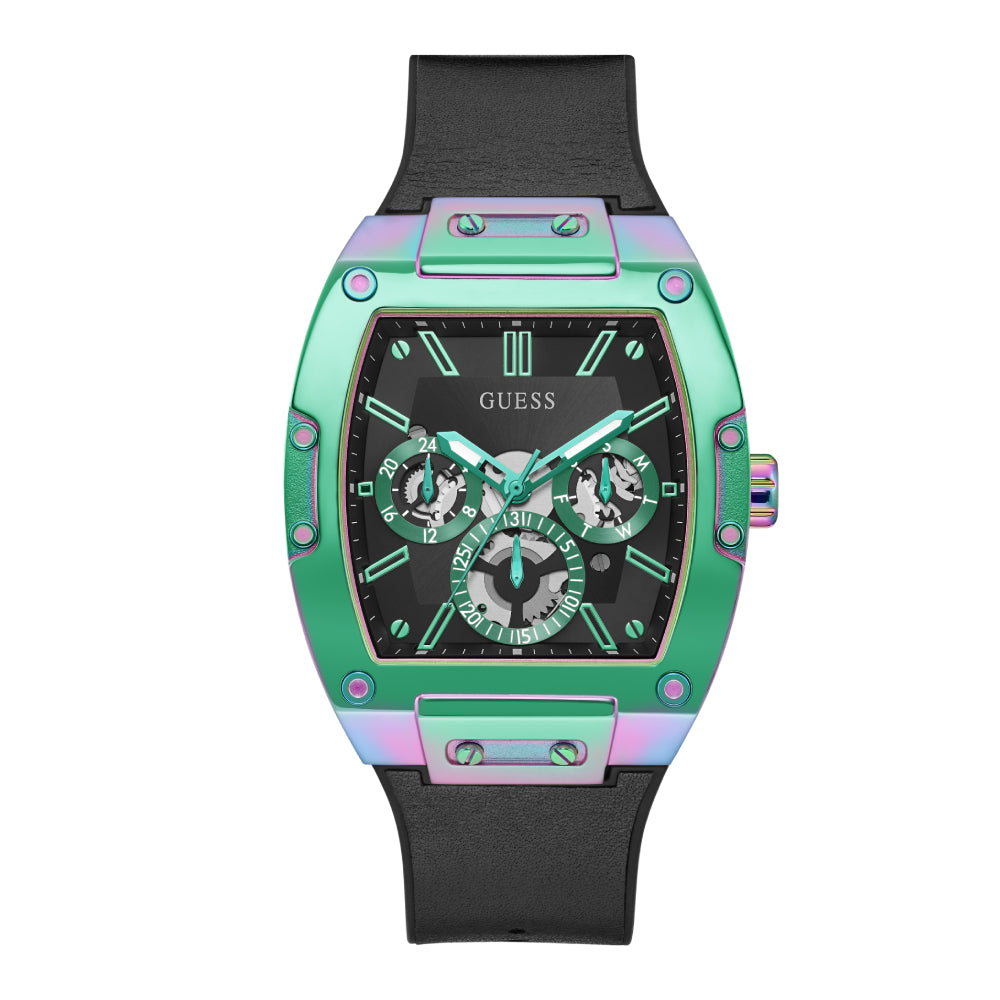 Men's watch, quartz movement, black dial - GWC-0202