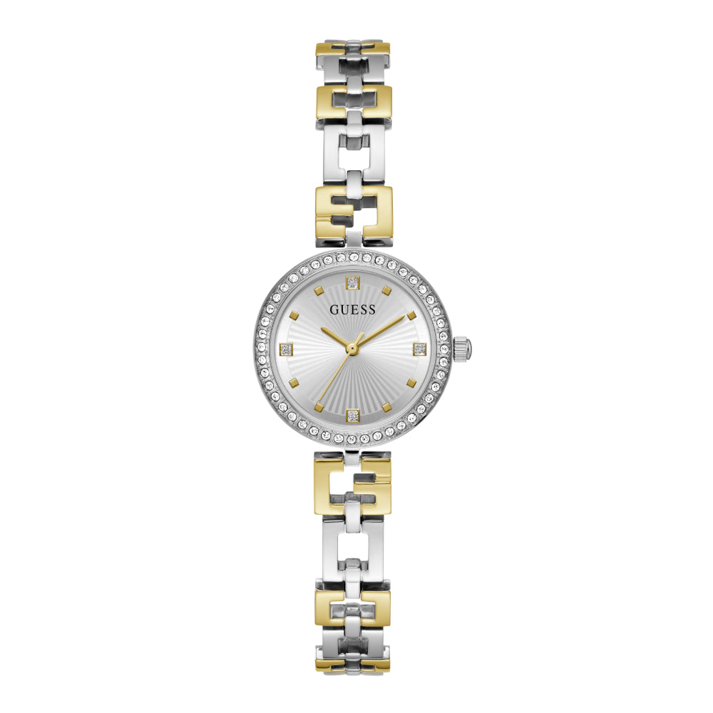 Women's watch, quartz movement, silver dial - GWC-0254