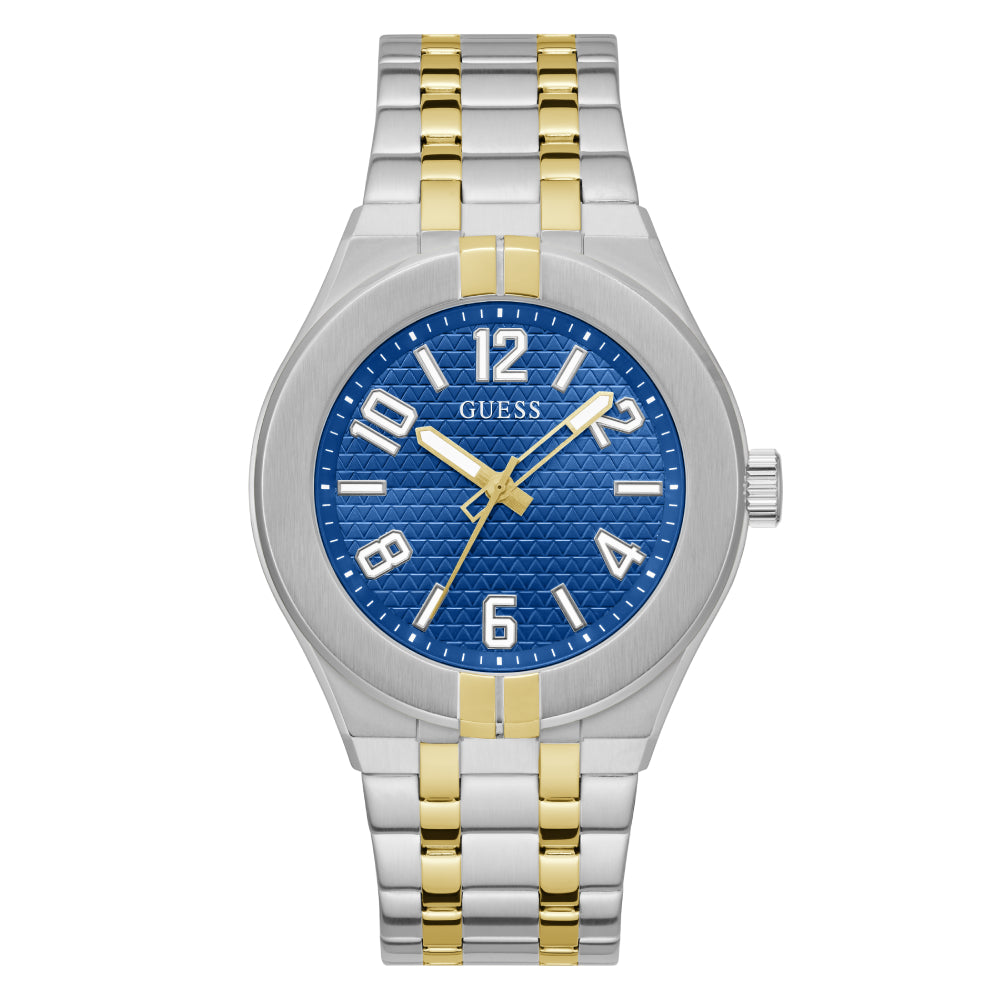 Men's watch, quartz movement, blue dial - GWC-0272