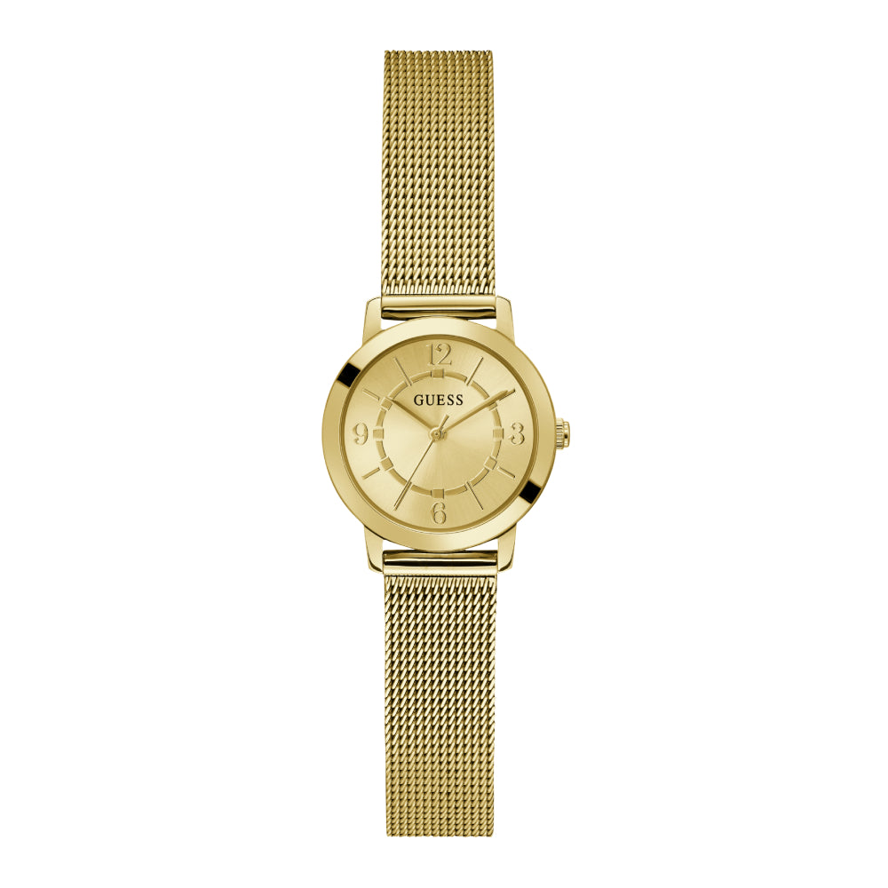 Women's watch, quartz movement, gold dial color - GWC-0262