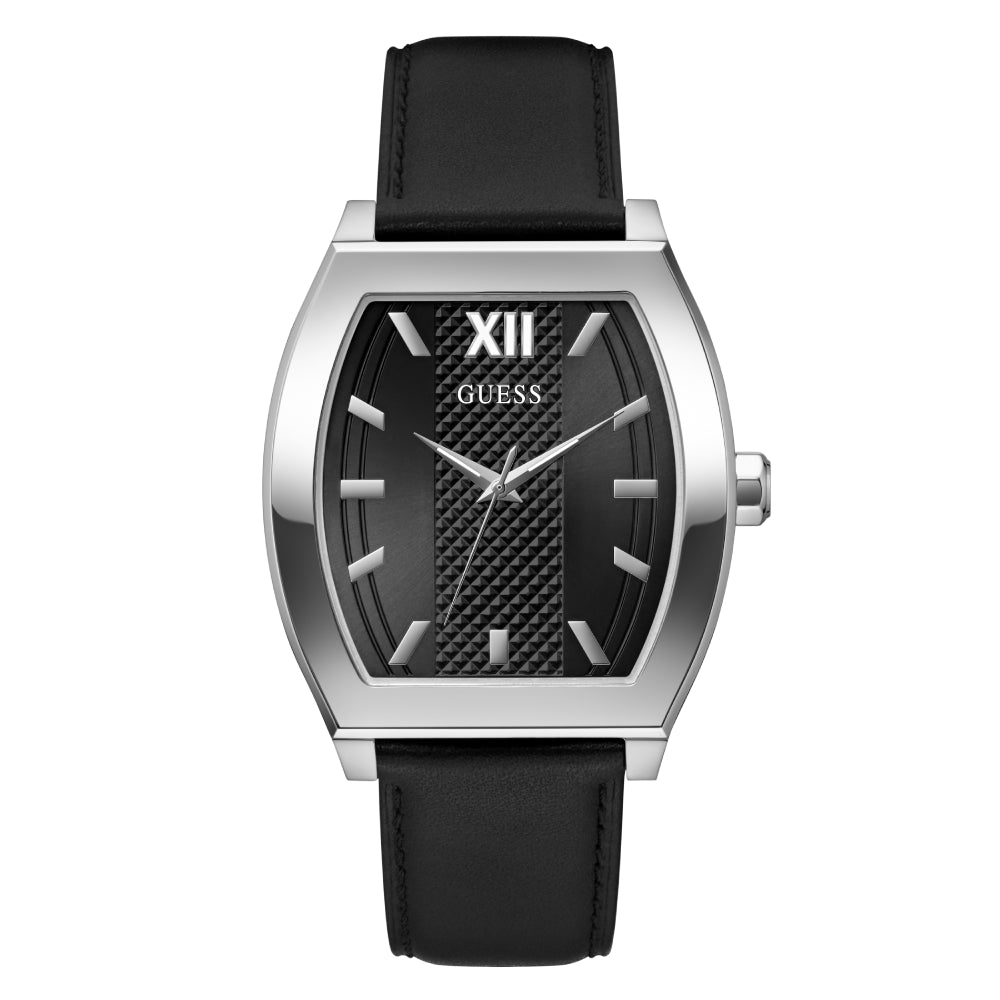 Men's watch, quartz movement, black dial - GWC-0308
