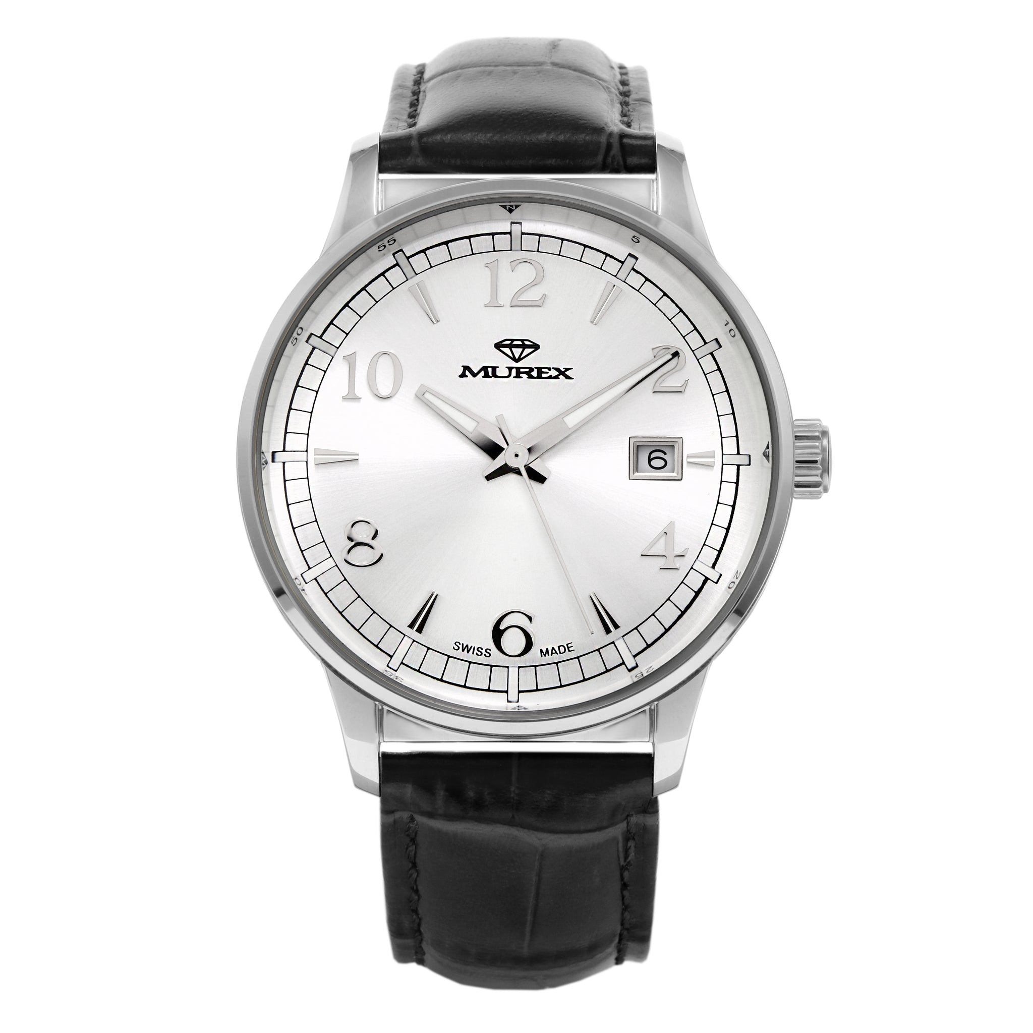 Murex Men's Quartz Watch with White Dial - MUR-0237