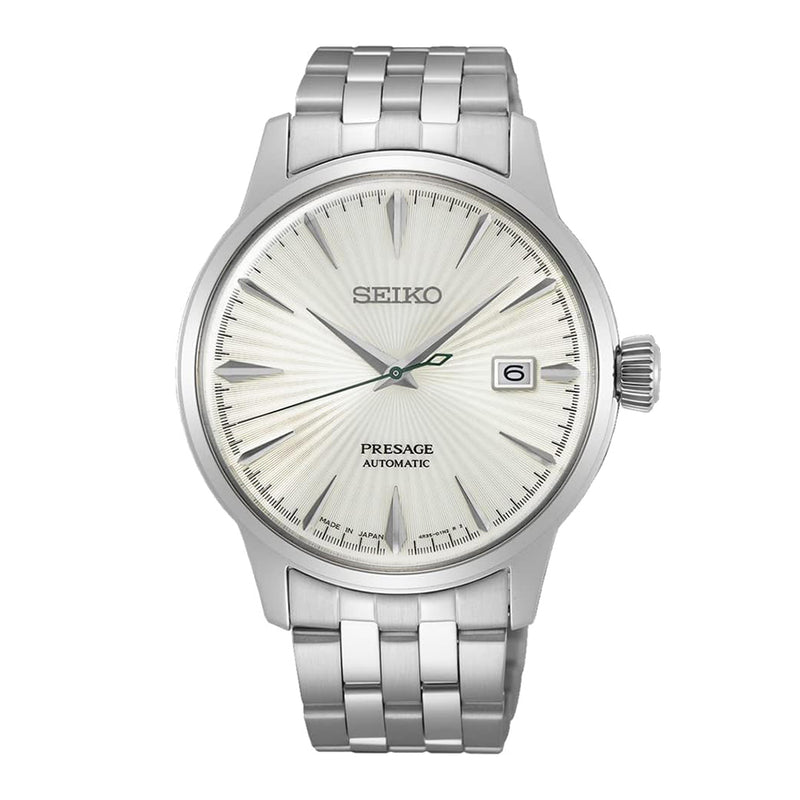 SEIKO-0005 Presage Cocktail Automatic Men's Watch with Grey Dial