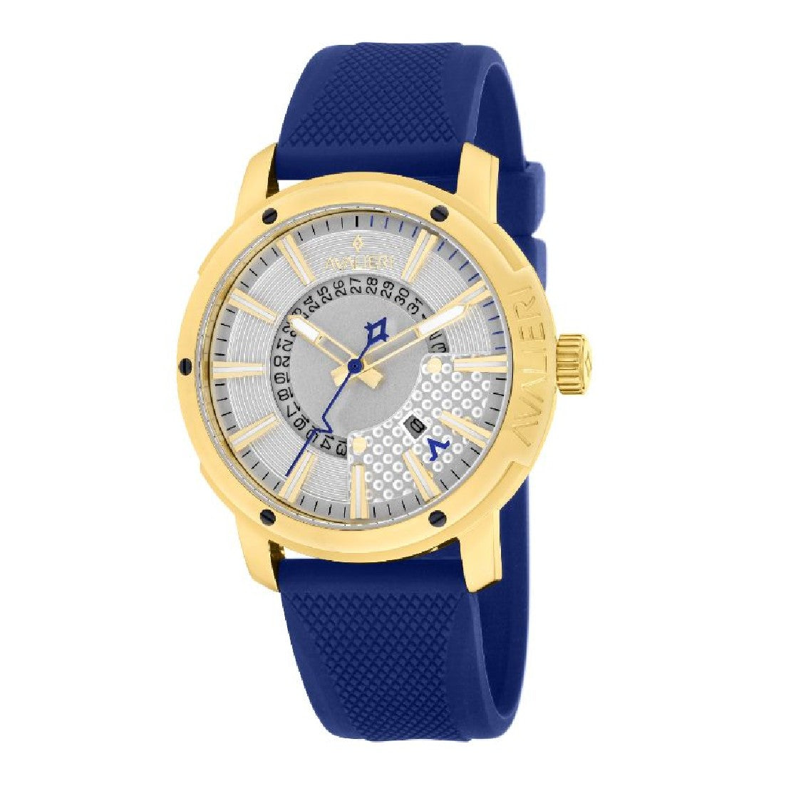 Men's watch, quartz movement, gray dial - AV-2085B