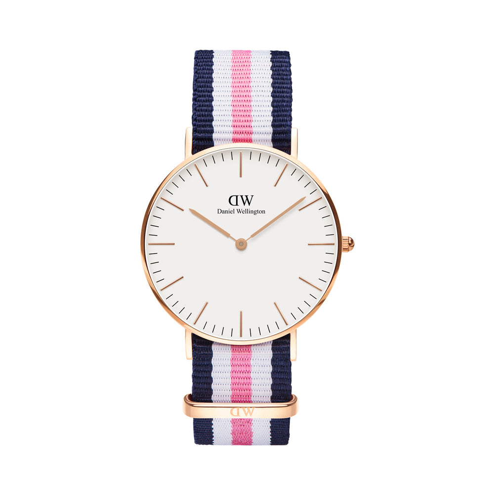 Women's watch, quartz movement, white dial color - DW-0506